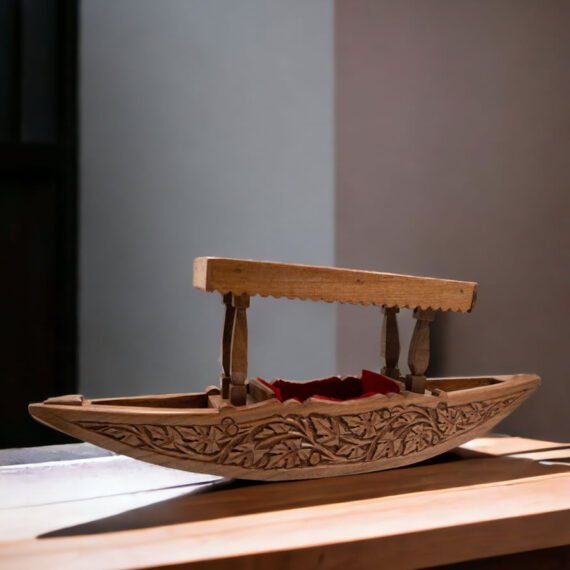 Kashmiri Walnut Wood Shikara Boat – msidiqsons.com